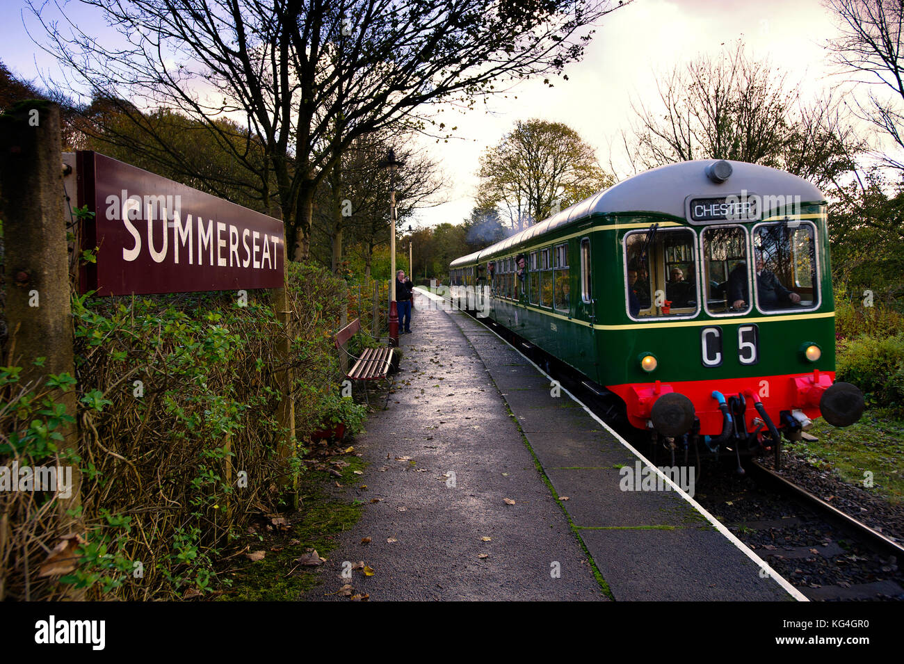 The East Lancashire Railway celebrate the launch into service of the ...
