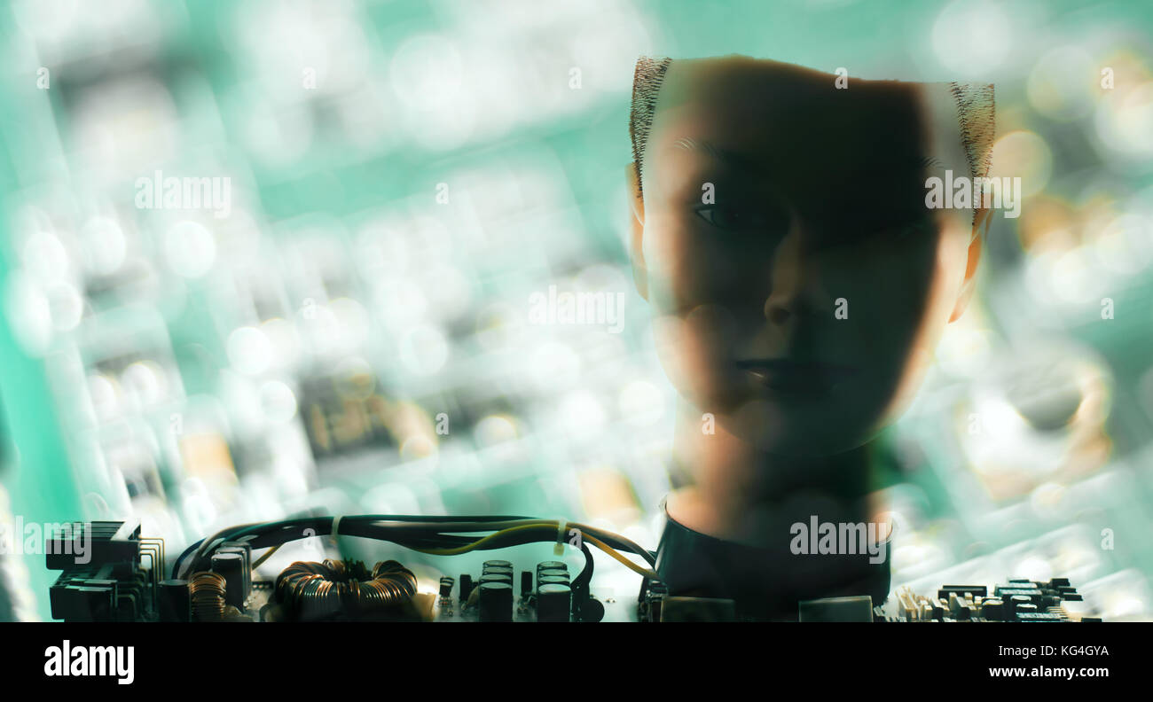 Secret technology robot ai hi-res stock photography and images - Alamy