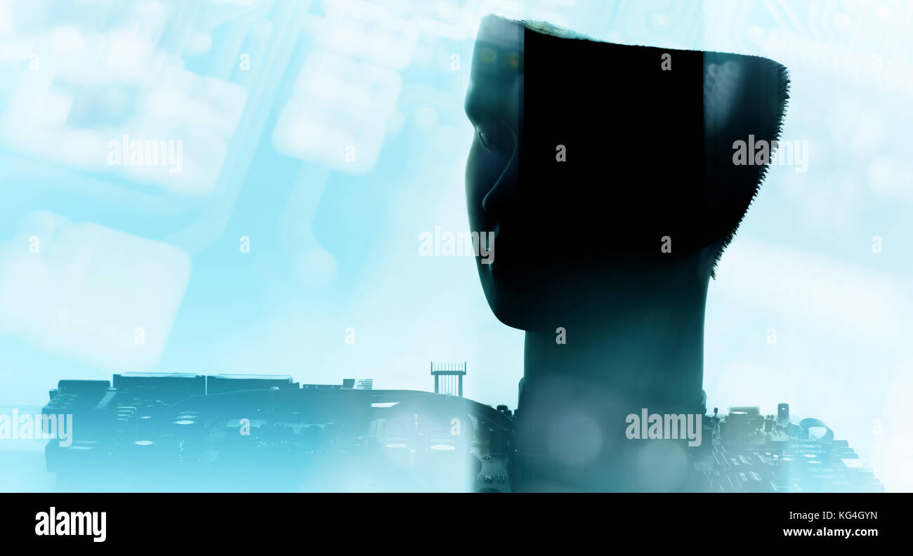 Next level of artificial intelligence Stock Photo - Alamy