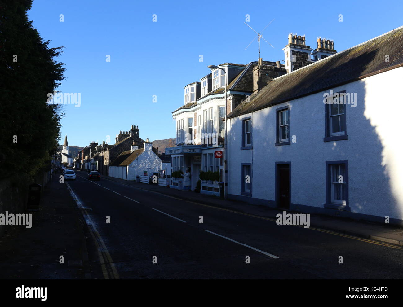 Comrie street hi-res stock photography and images - Alamy