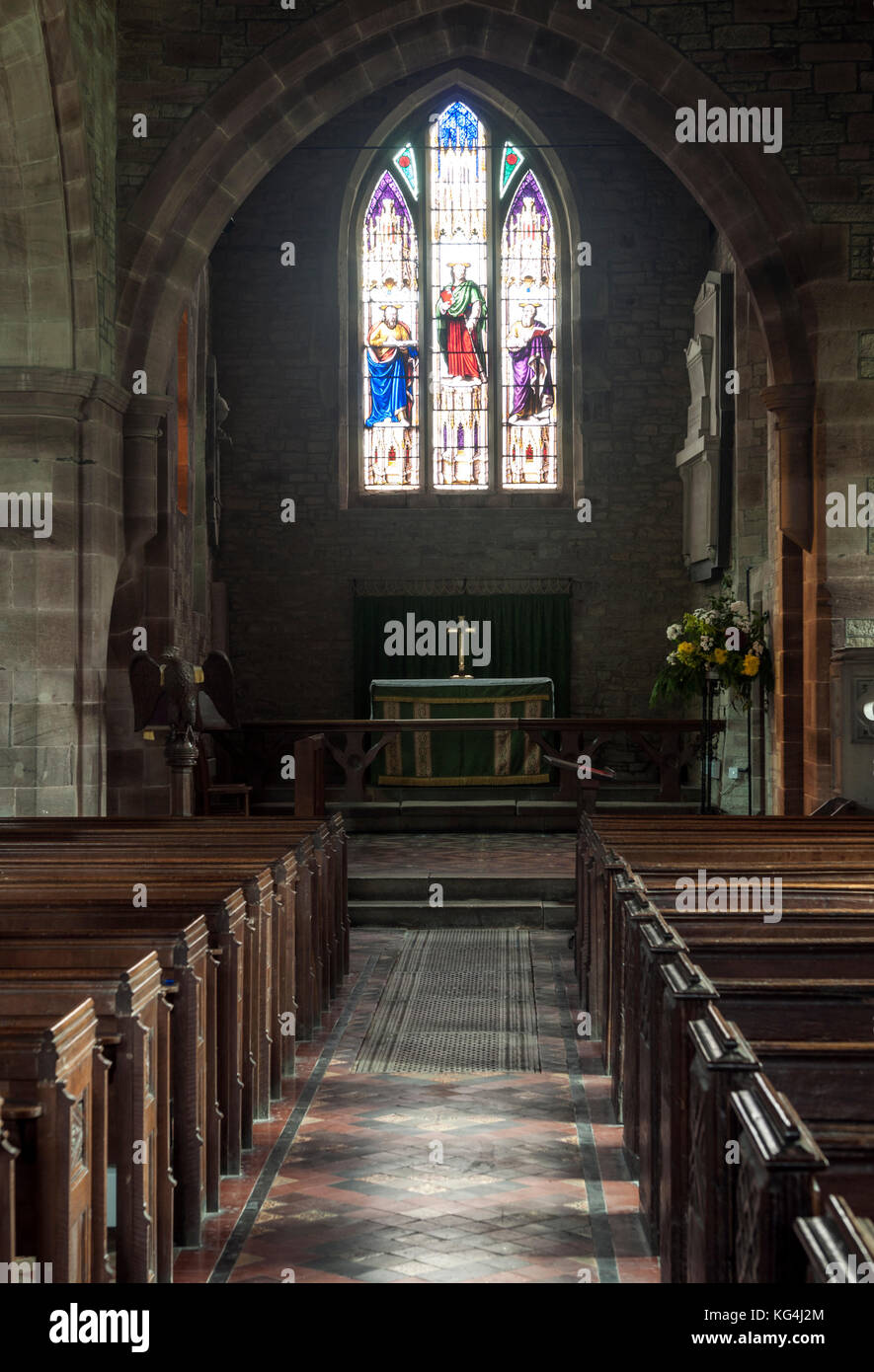 St. Michael`s Church, Munslow, Shropshire, England, UK Stock Photo - Alamy