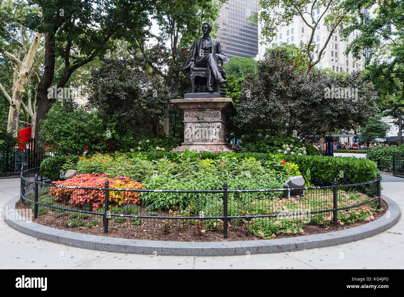 William Seward Statue in Madison Square Park, New York Stock Photo - Alamy
