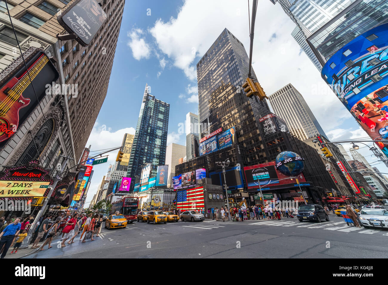 Time Square in New York City Stock Photo - Alamy
