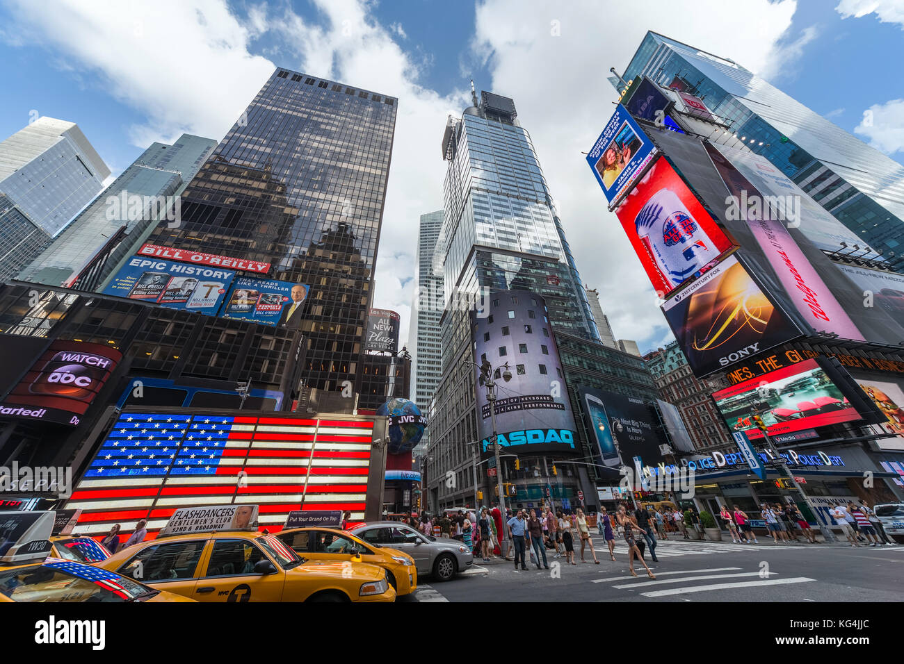 Time Square in New York City Stock Photo - Alamy