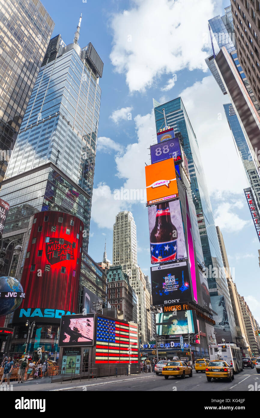 Time Square in New York City Stock Photo - Alamy