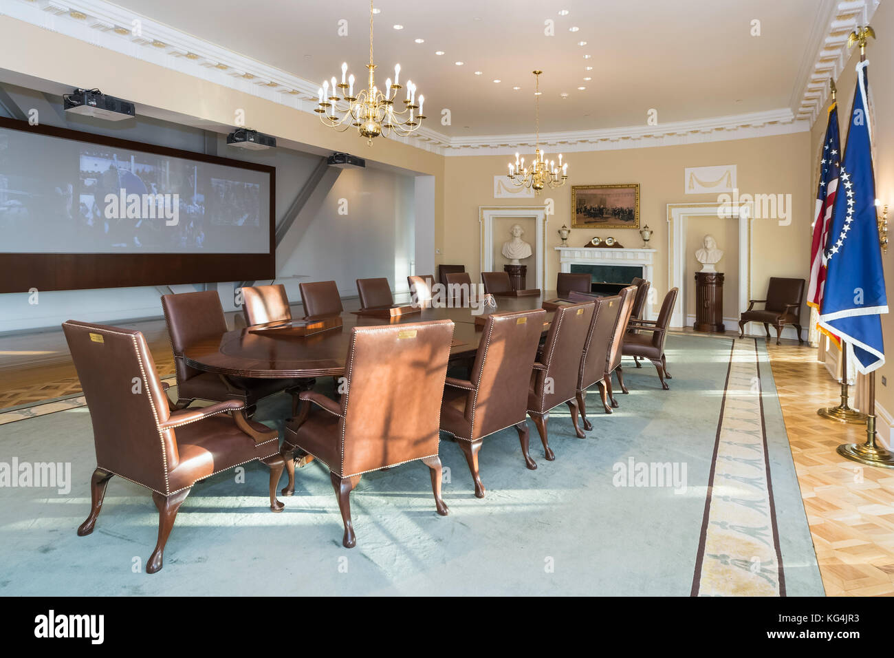 White house conference center hi-res stock photography and images - Alamy