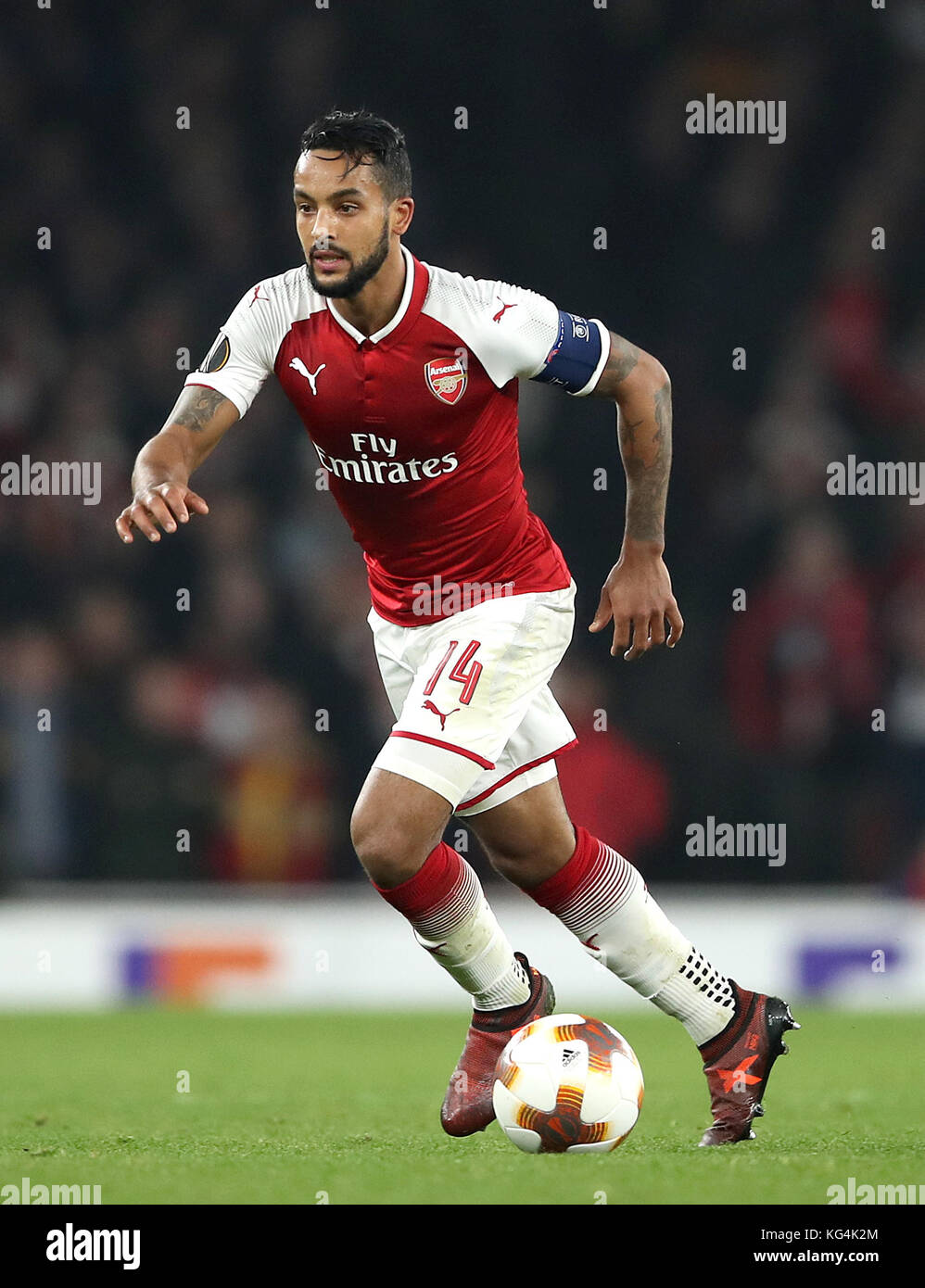 Arsenal's Theo Walcott Stock Photo - Alamy
