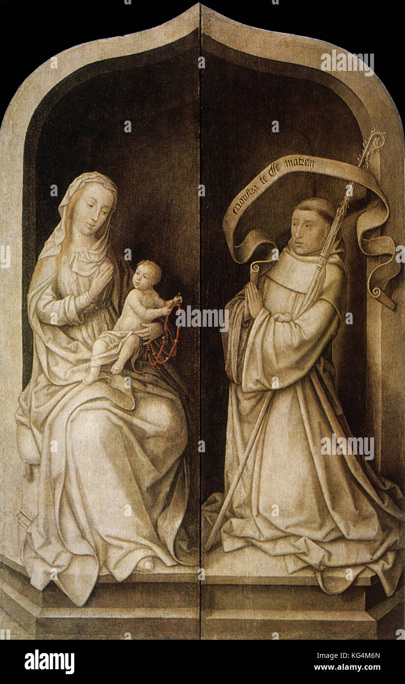 Jean Bellegambe (1480-1534). Netherlandish painter. “The annunciation” Stock Photo - Alamy