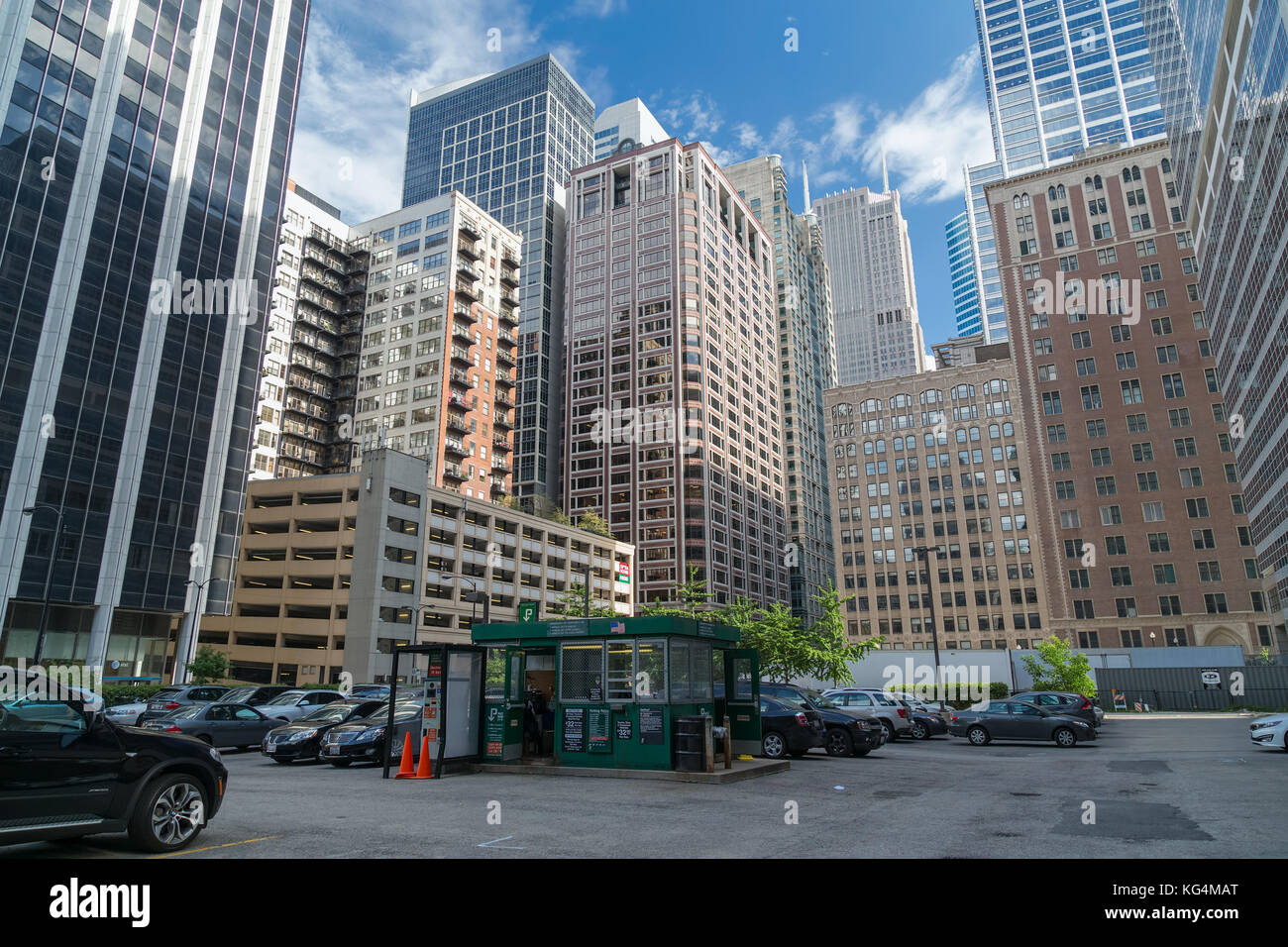 Streets of Downtown Chicago, Illinois Stock Photo - Alamy