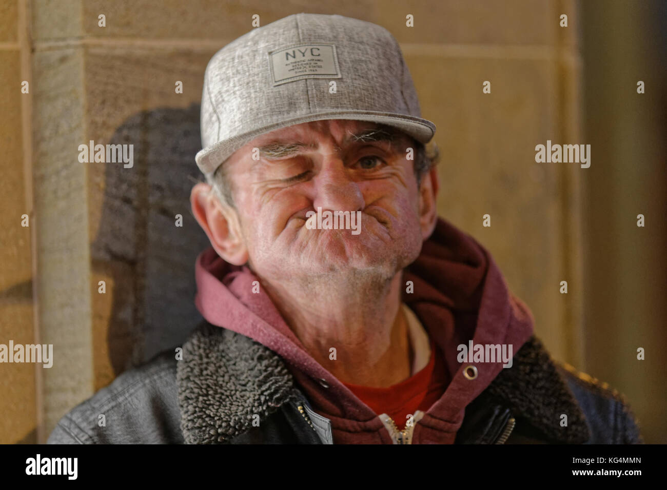 Homeless hat High Resolution Stock Photography and Images - Alamy