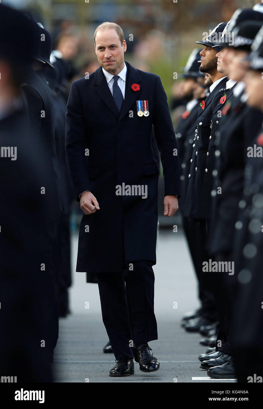 The Duke of Cambridge attends the Metropolitan Police Service passing ...
