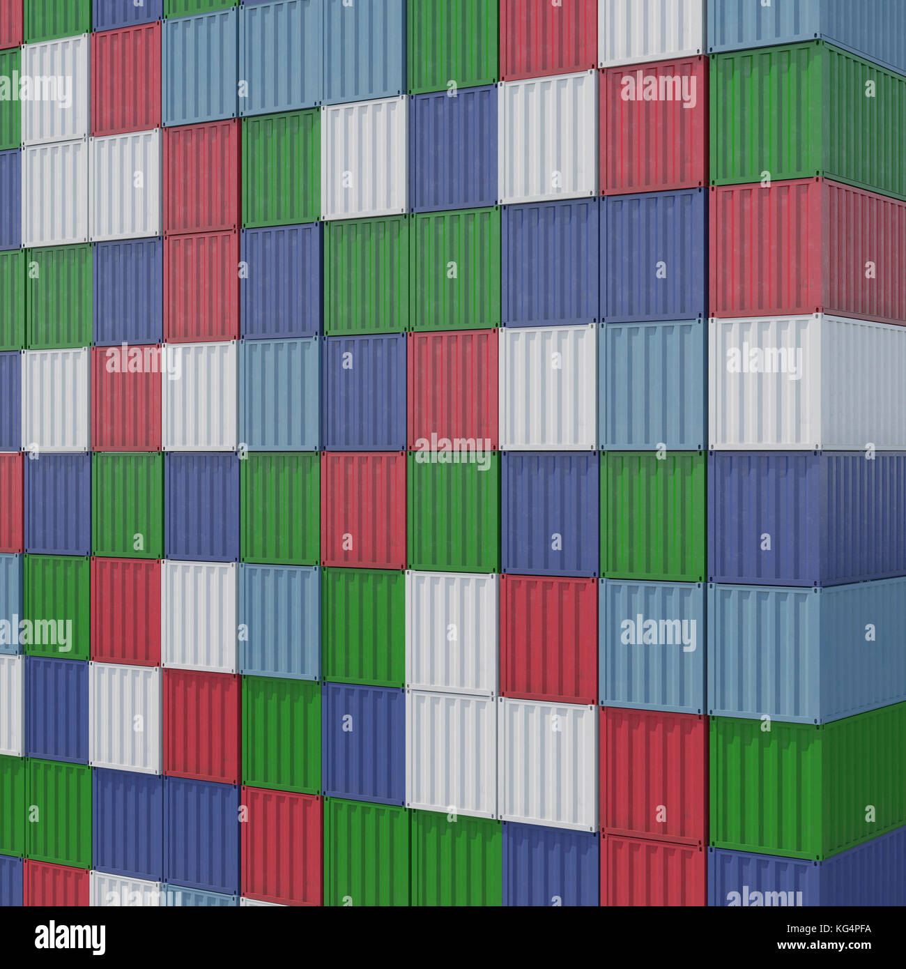 Container stacking area hi-res stock photography and images - Alamy