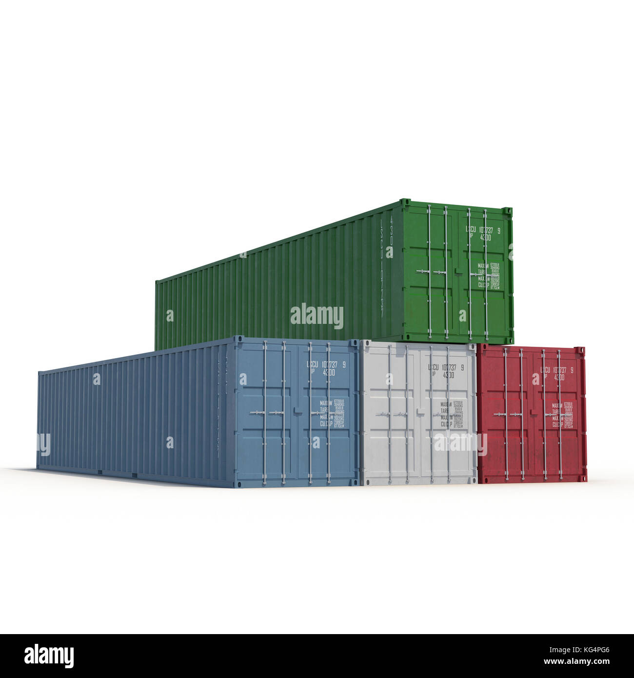 Dockside containers Cut Out Stock Images & Pictures - Alamy