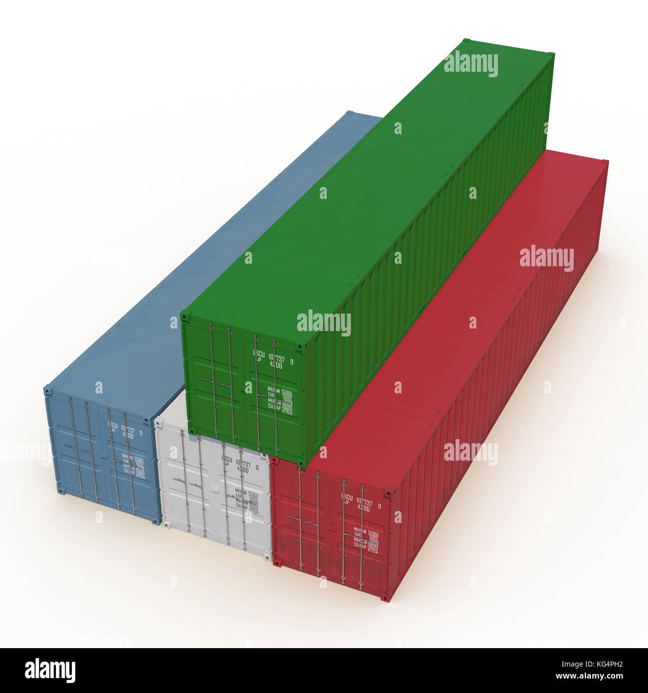 Container stacking area hi-res stock photography and images - Alamy