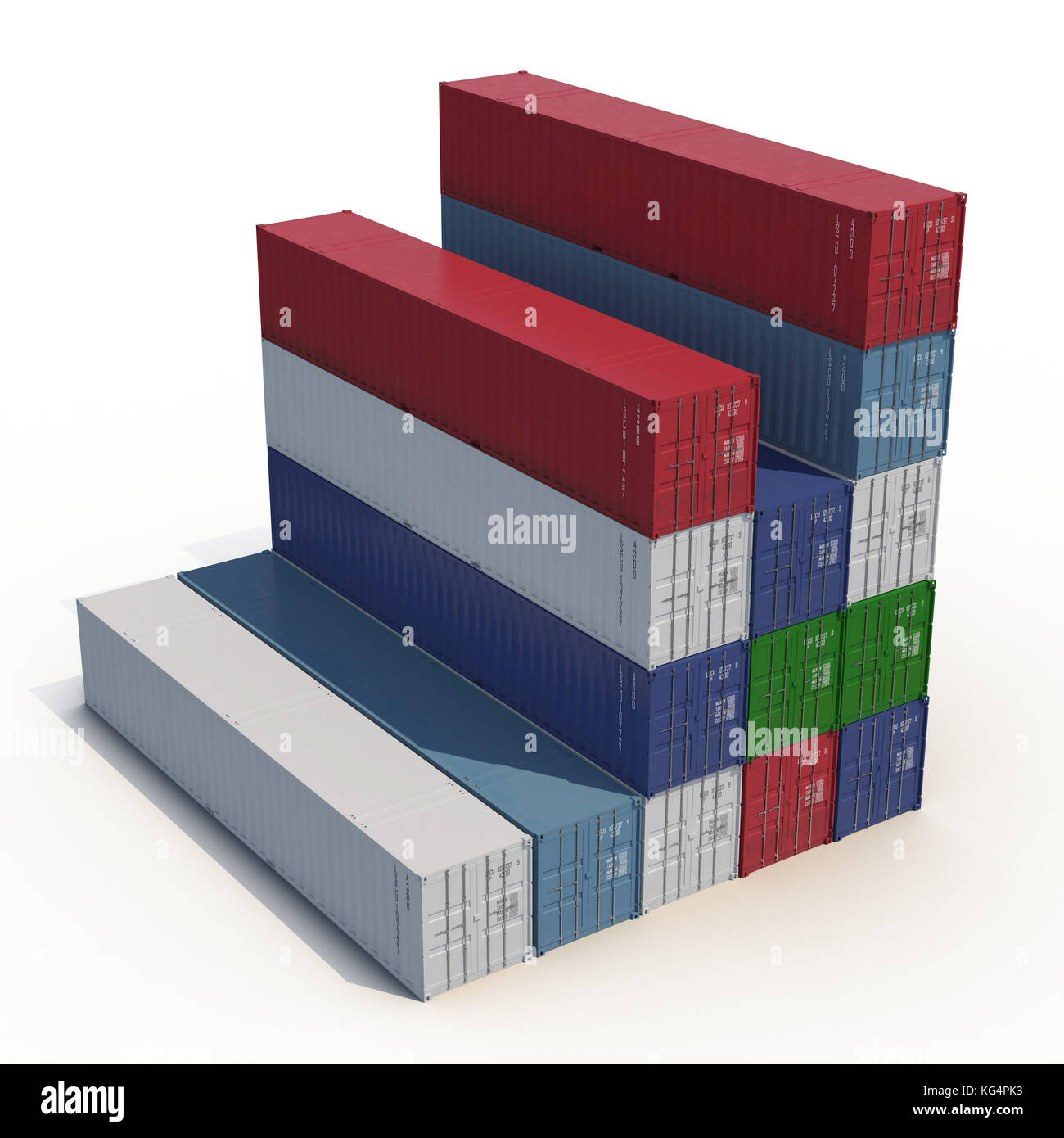 Dockside containers Cut Out Stock Images & Pictures - Alamy