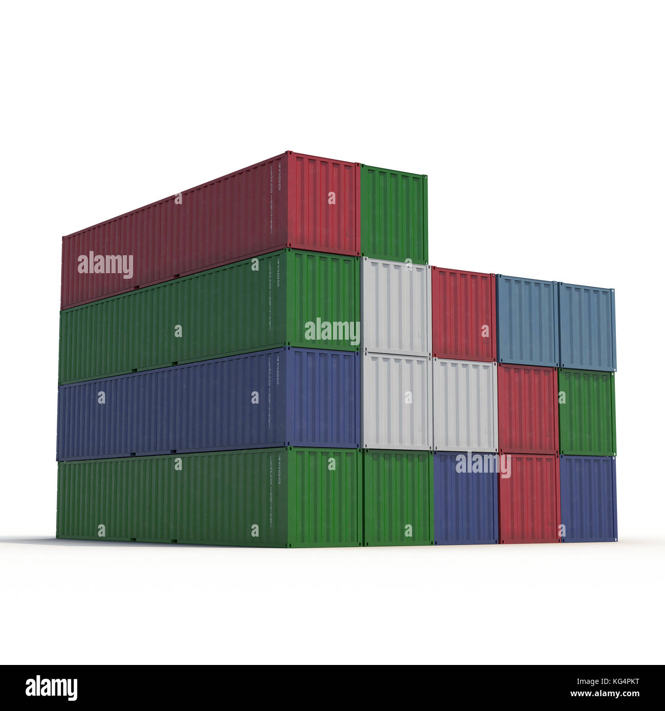 Dockside containers Cut Out Stock Images & Pictures - Alamy
