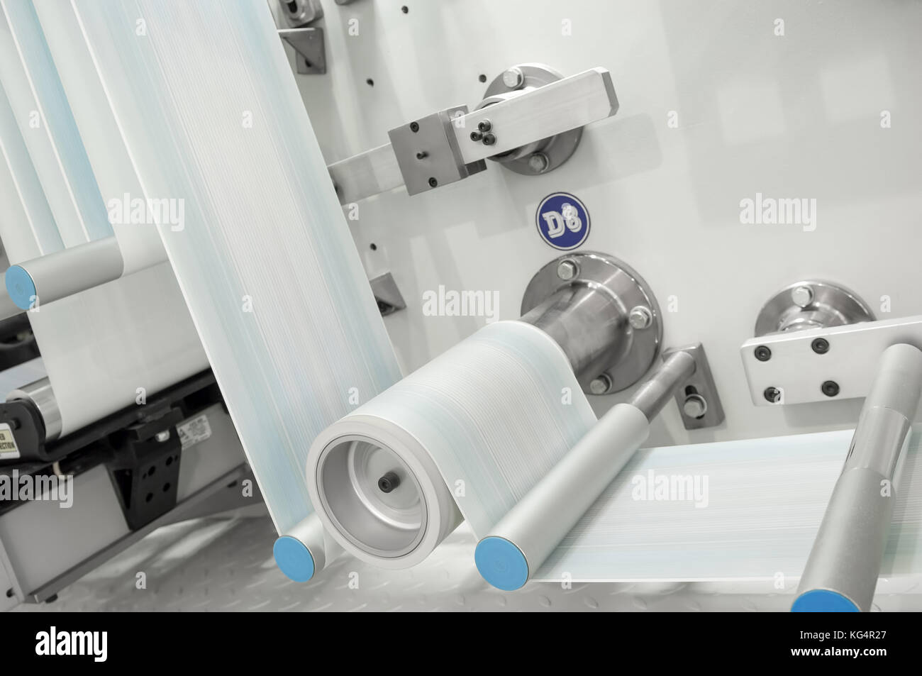 Industrial factory plant for the production of paper packaging Stock ...