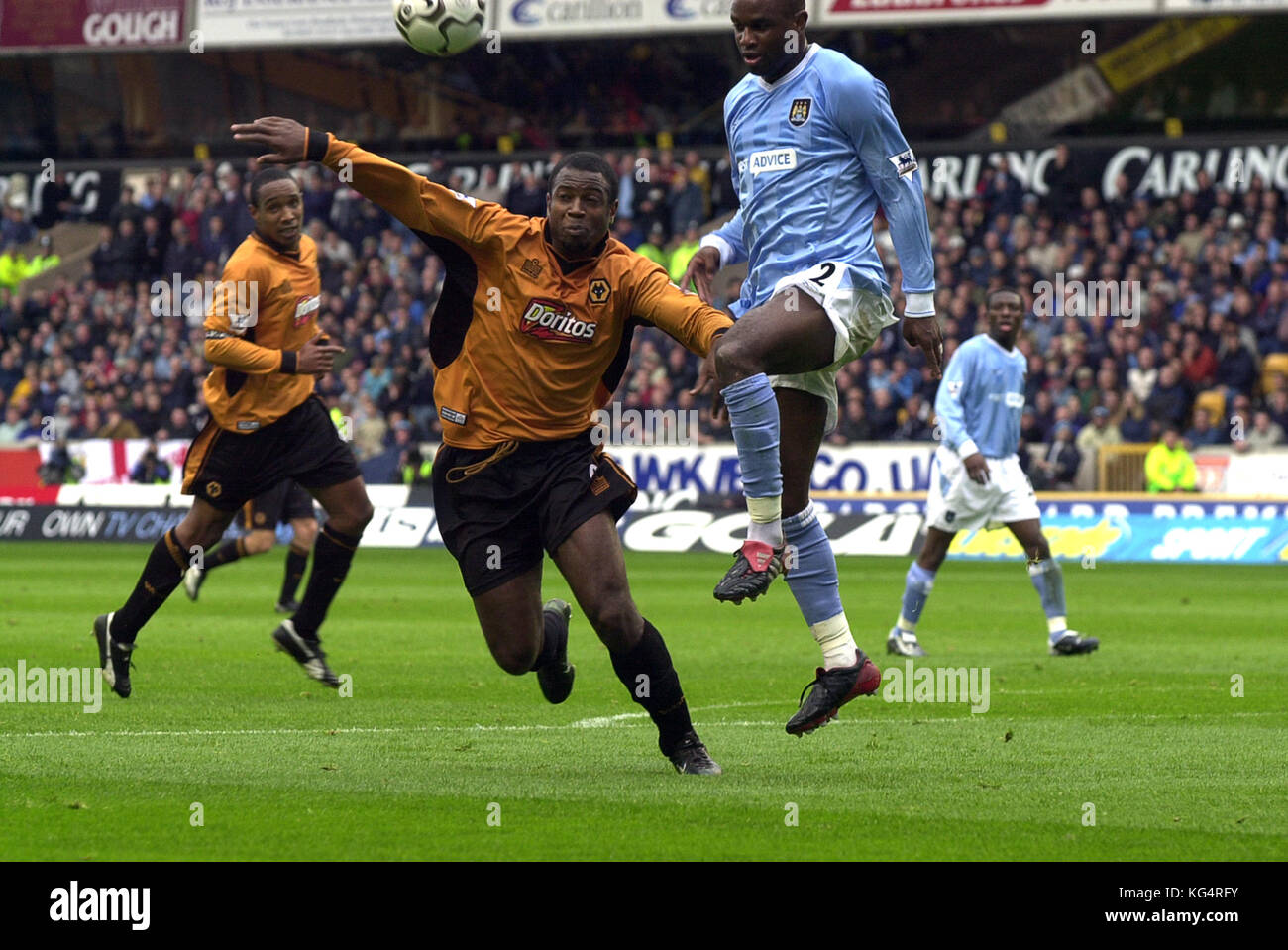 Footballer Nathan Blake Wolverhampton Wanderers v Manchester City 04 ...