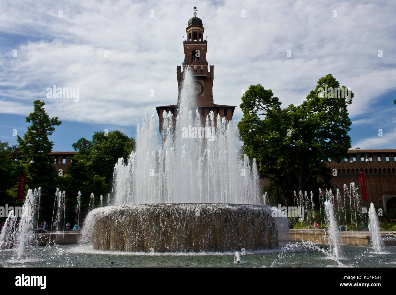 Milan drinking fountain hi-res stock photography and images - Alamy
