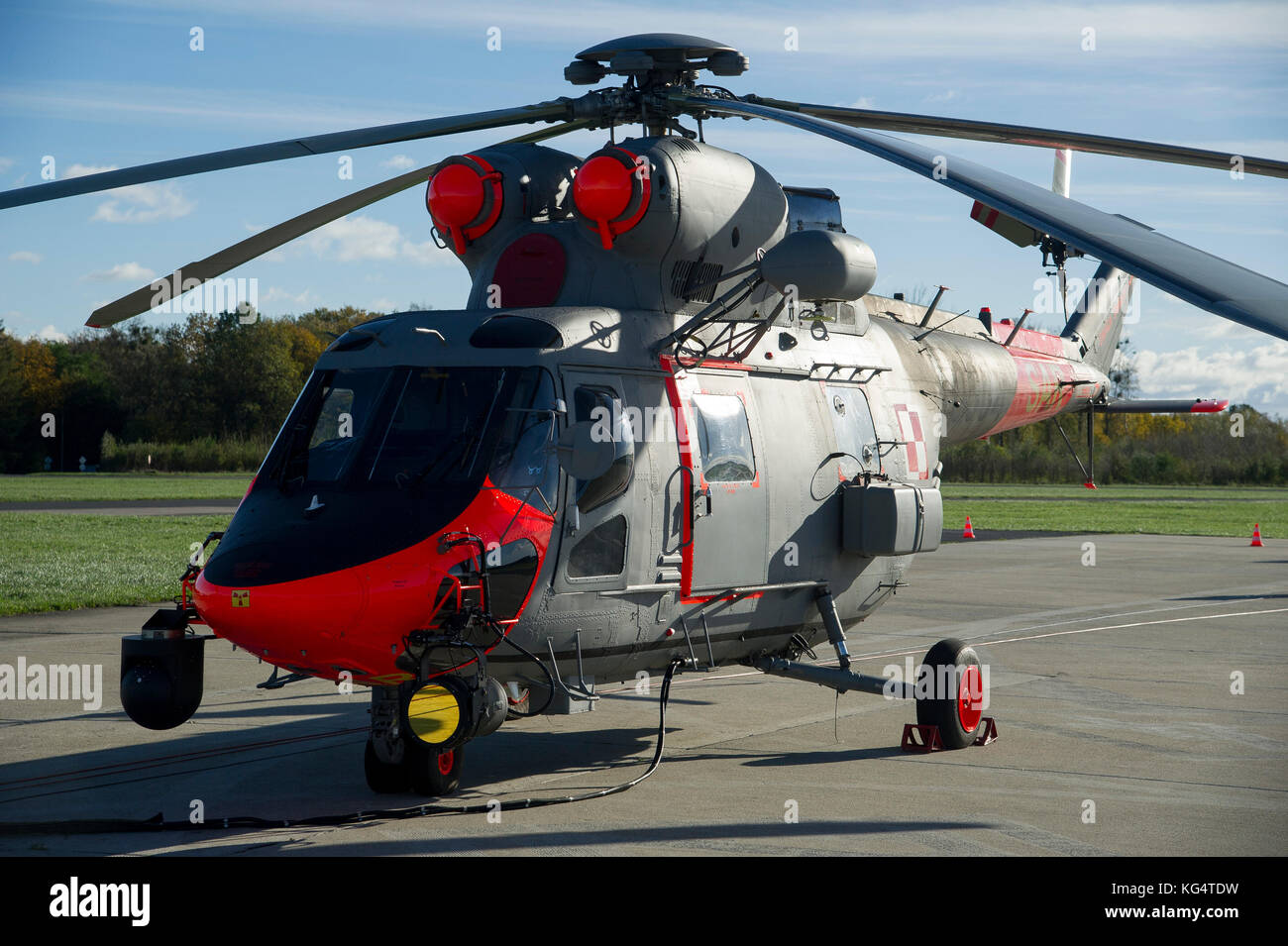 Polish Navy helicopter W-3WARM Anakonda, military version of PZL W-3 ...