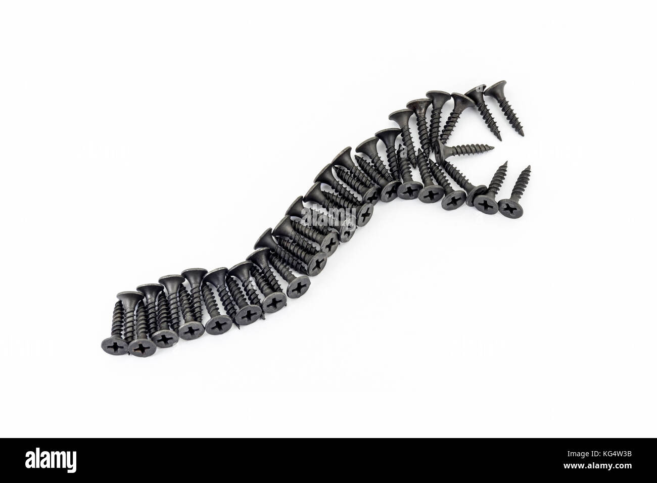 Fear of repair . Creepy worm drowing with Oxidized self-tapping screw ...