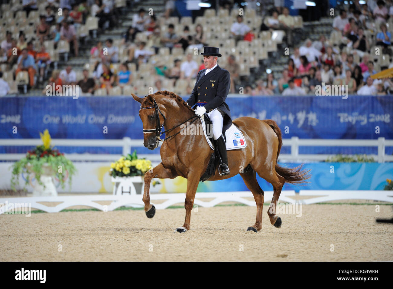 Olympic Games 2008, Hong Kong (Beijing Games) August 2008, Hubert Perring (FRA) riding Diabolo ...
