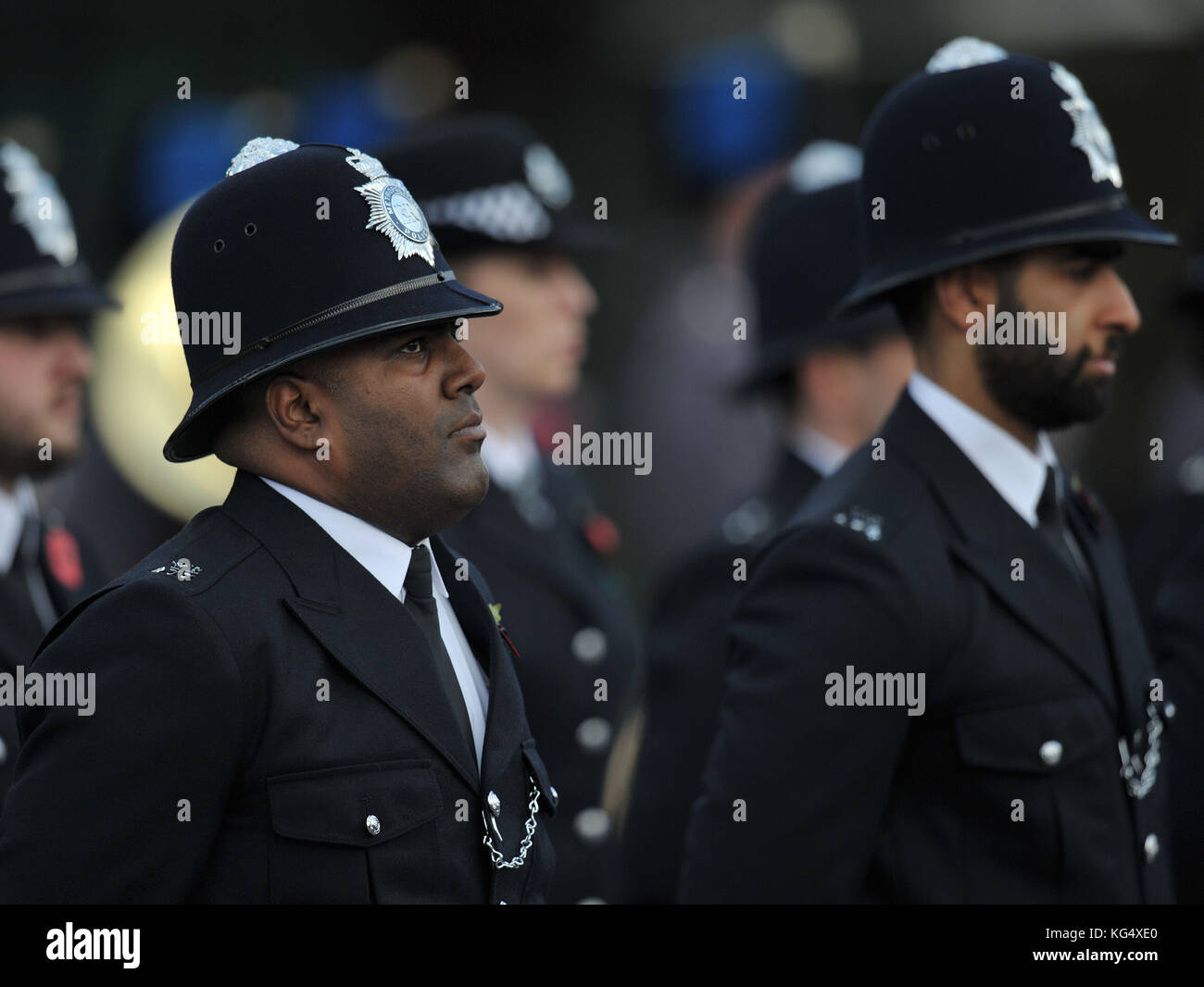 Stock photo of Metropolitan Police recruits during a Metropolitan ...