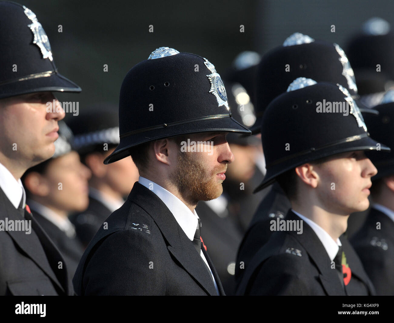 Stock photo of Metropolitan Police recruits during a Metropolitan ...