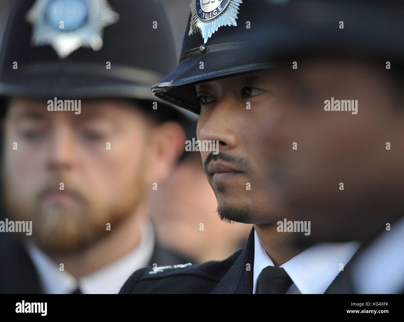 Stock photo of Metropolitan Police recruits during a Metropolitan ...