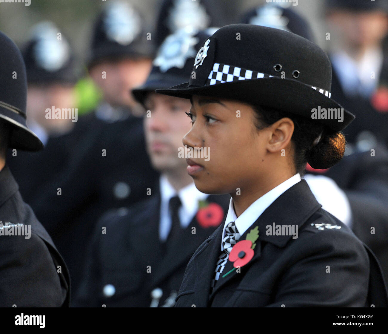 Stock photo of Metropolitan Police recruits during a Metropolitan ...