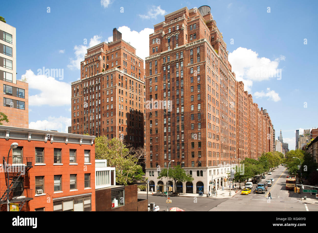historical building, 10th avenue and W23th street, Chelsea, Manhattan ...