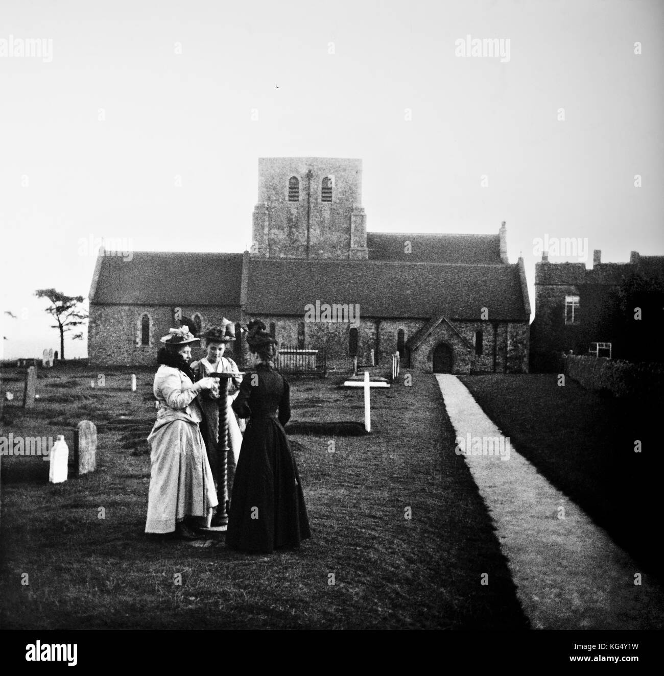 Kent village and towns, photographs from another century in 1900 Stock ...
