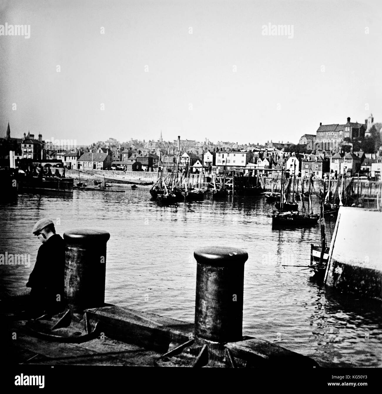 Kent village and towns, photographs from another century in 1900 Stock ...
