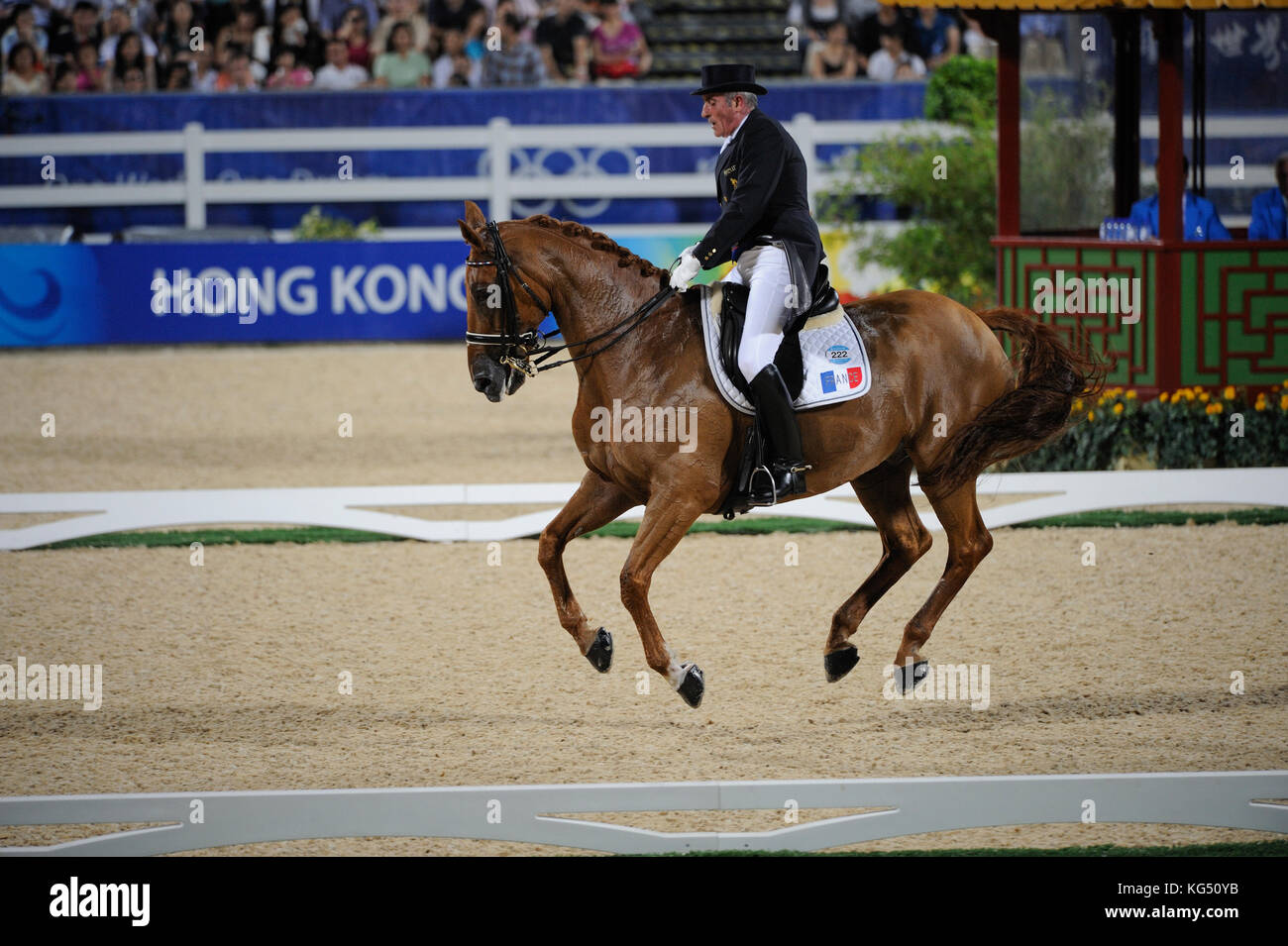 Olympic Games 2008, Hong Kong (Beijing Games) August 2008, Hubert Perring (FRA) riding Diabolo ...