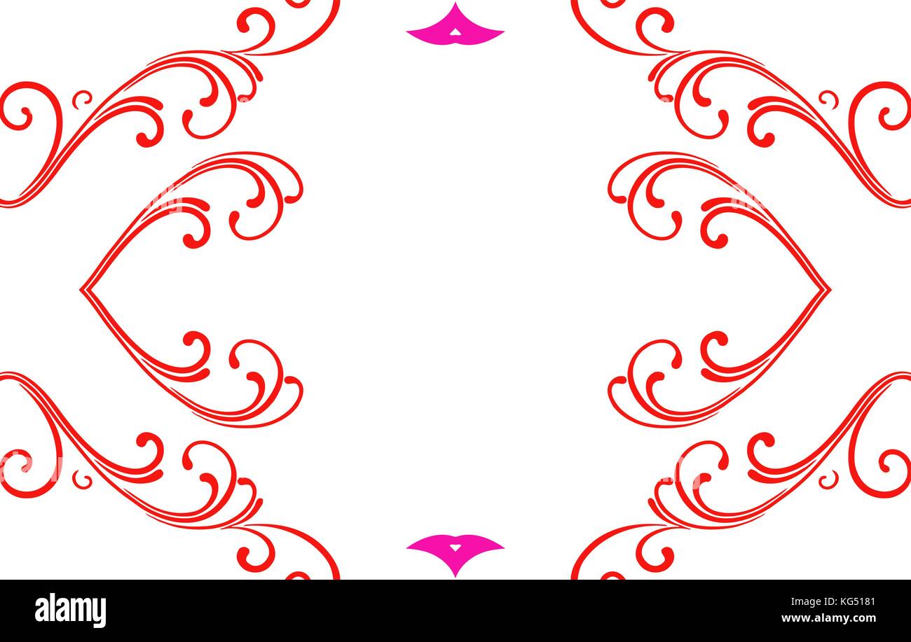 Swirl border background Stock Vector Images - Alamy