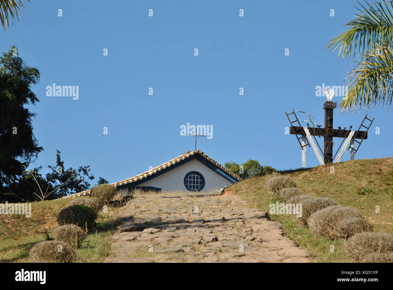 tiradentes minas gerais sao francisco de paula church Stock Photo - Alamy