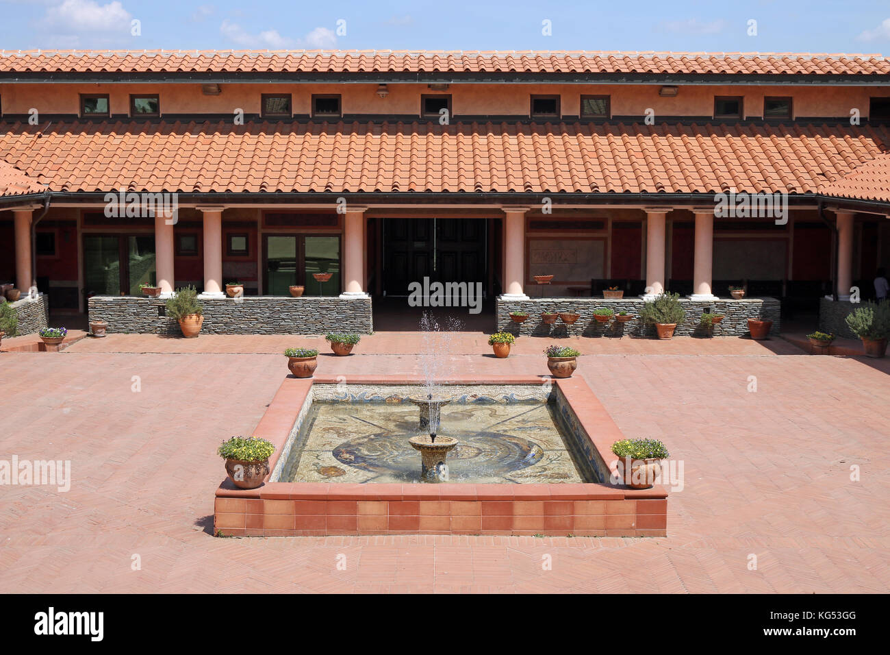 Atrium House Italian Style