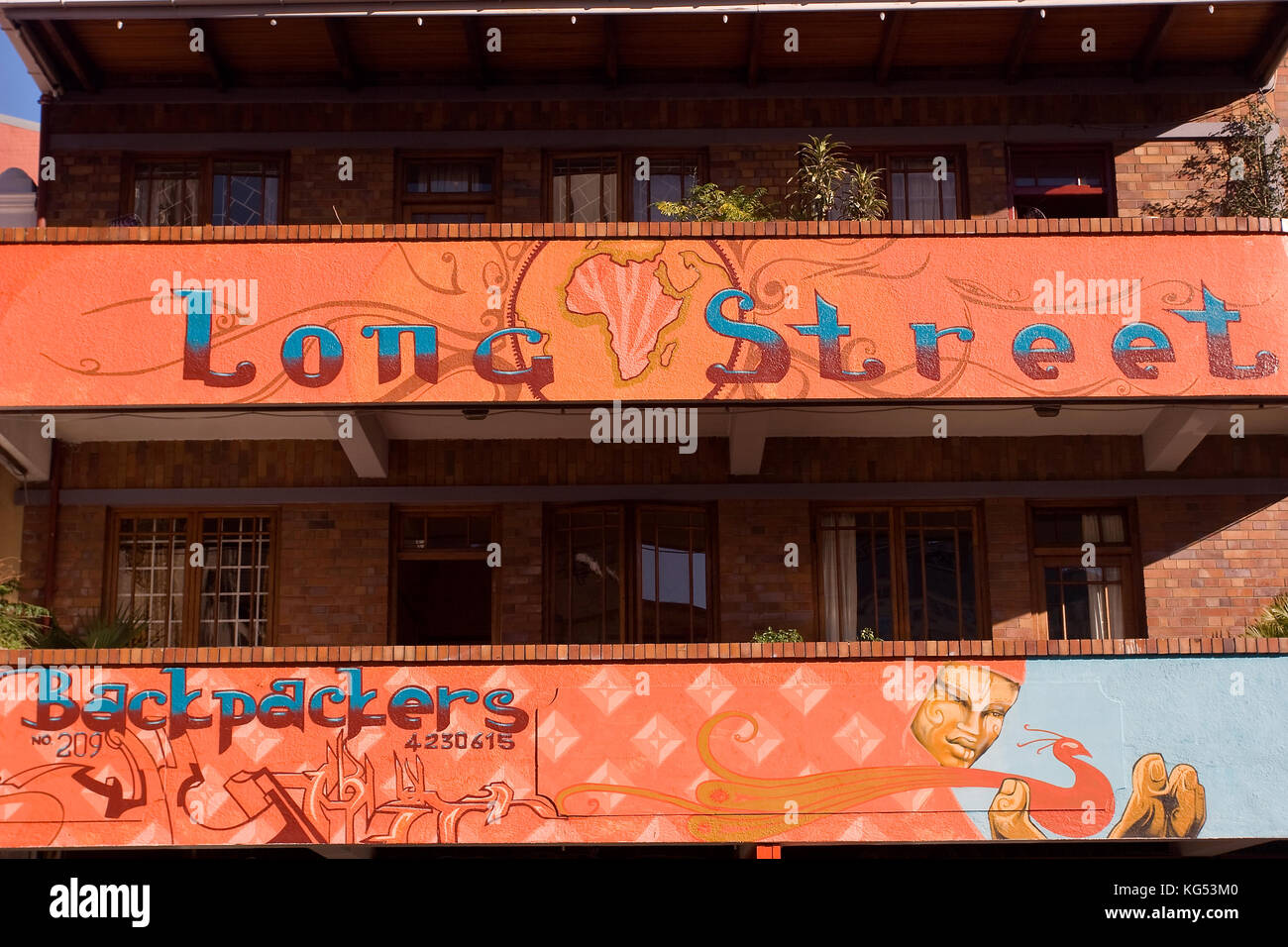 Long street nightlife in Cape Town, South Africa Stock Photo - Alamy