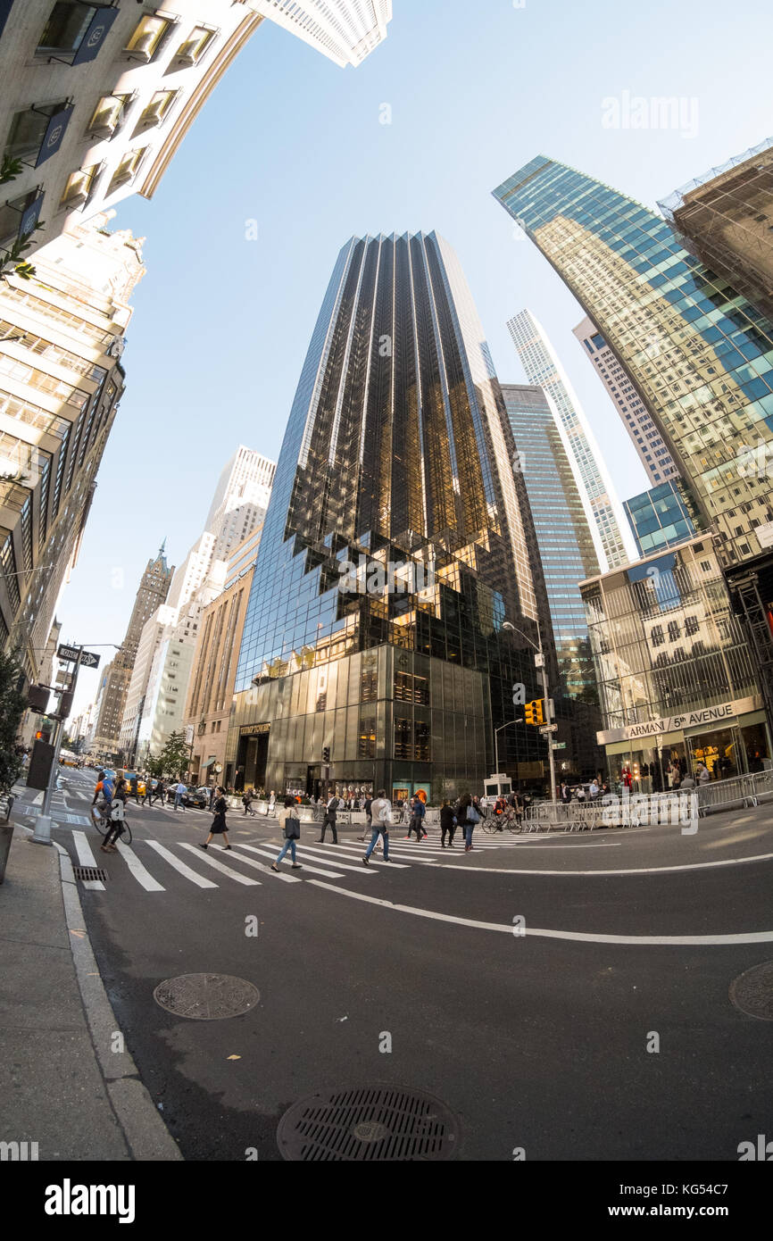 Trump Tower, Fifth Avenue, New York City, United States of America ...