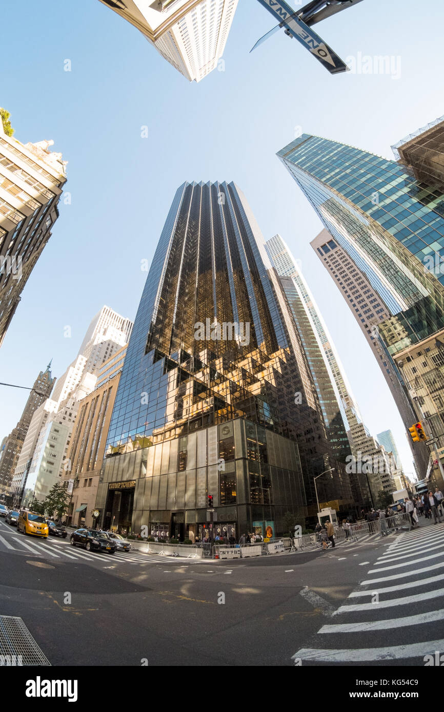 Trump Tower, Fifth Avenue, New York City, United States of America ...