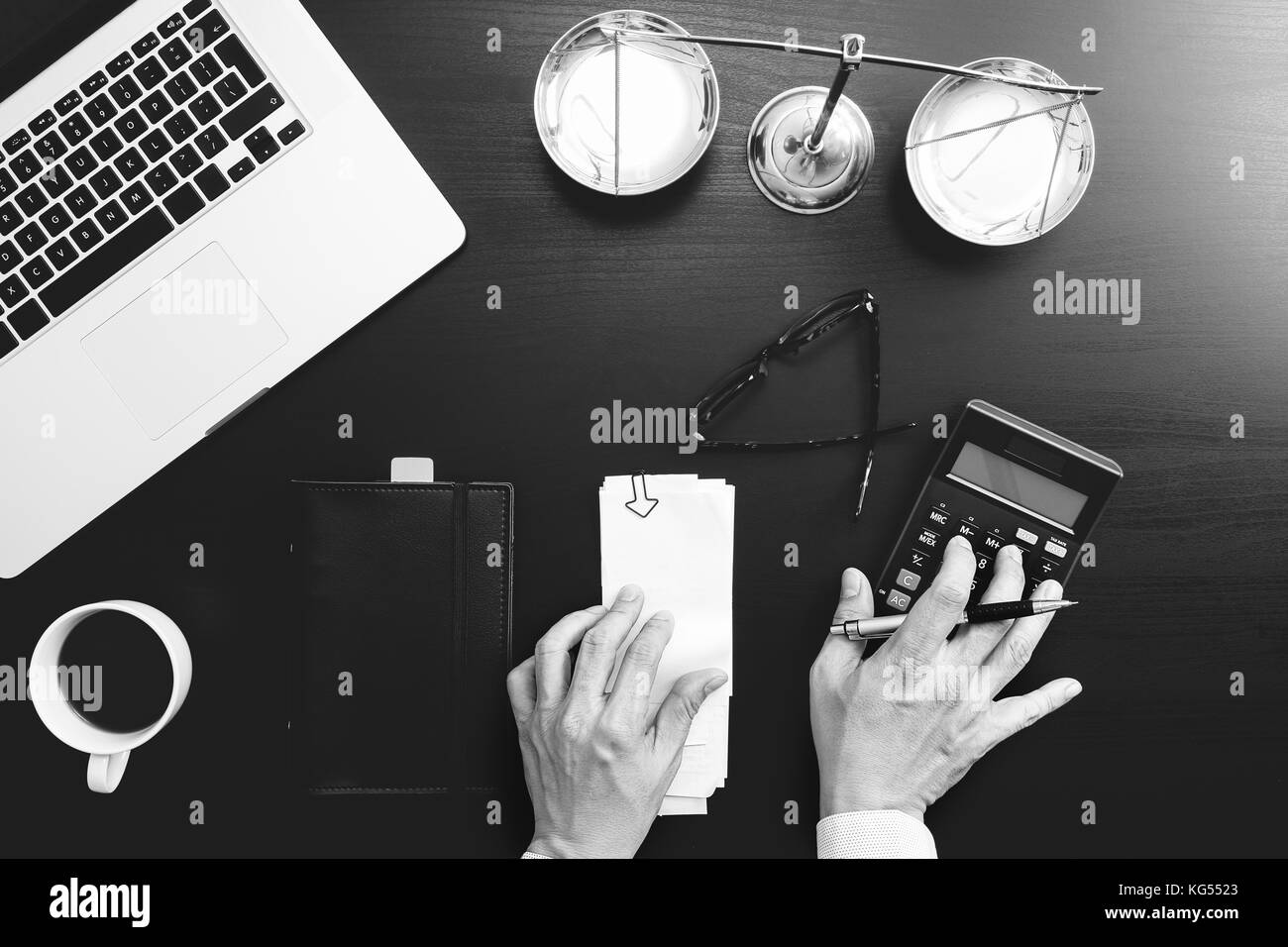 Black And White Accounting Images