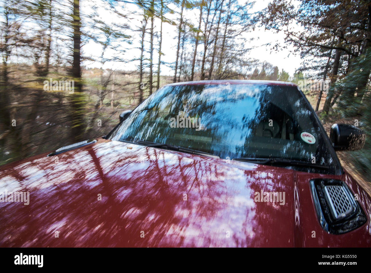 Range Rover Sport Off Roading Stock Photo - Alamy