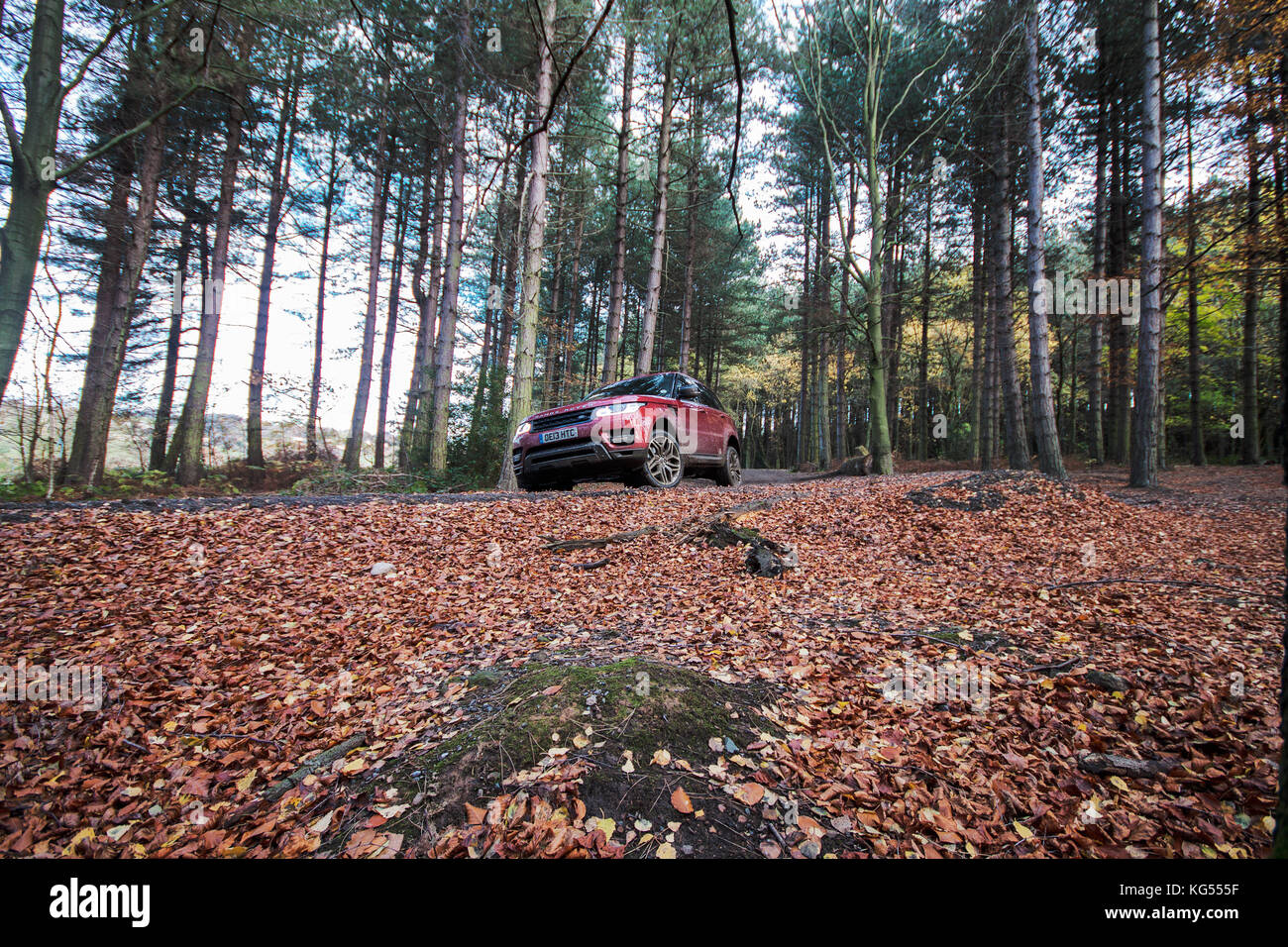 Range Rover Sport Off Roading Stock Photo - Alamy