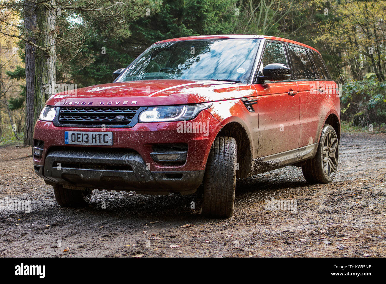 Range Rover Sport Off Roading Stock Photo - Alamy