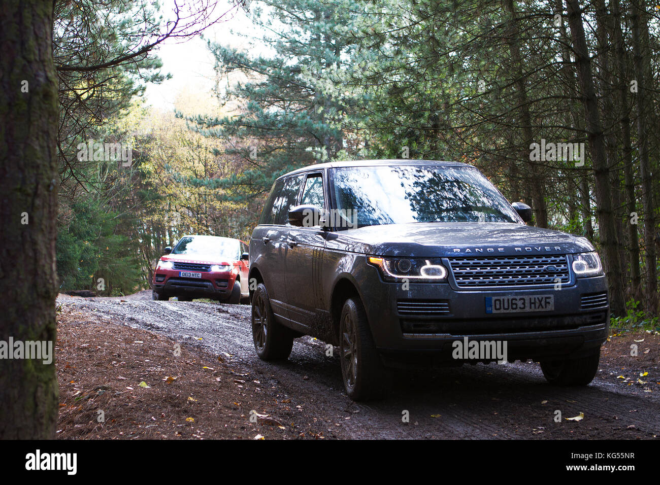 Range Rovers, Sport and Full Fat Stock Photo - Alamy