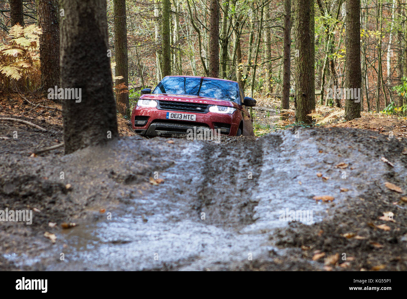 Range Rover Sport Off Roading Stock Photo - Alamy