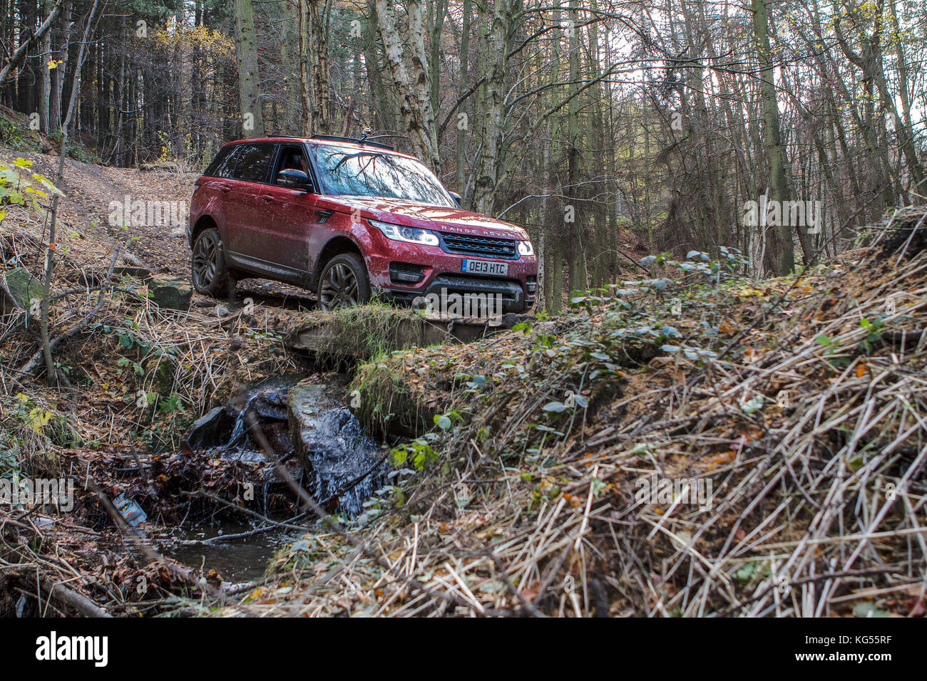 Range Rover Sport Off Roading Stock Photo - Alamy