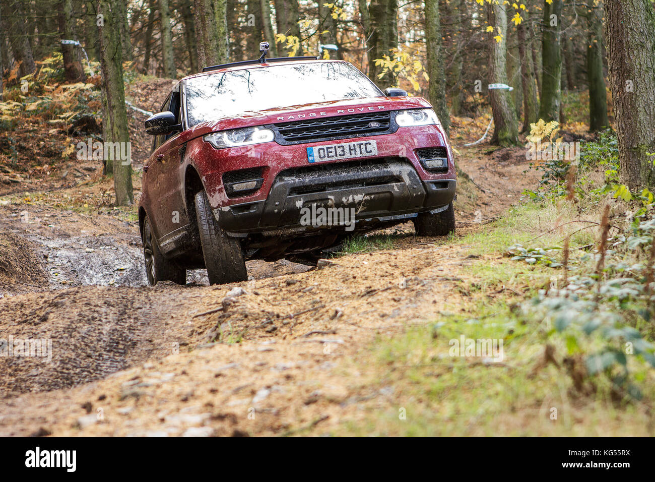 Range Rover Sport Off Roading Stock Photo - Alamy