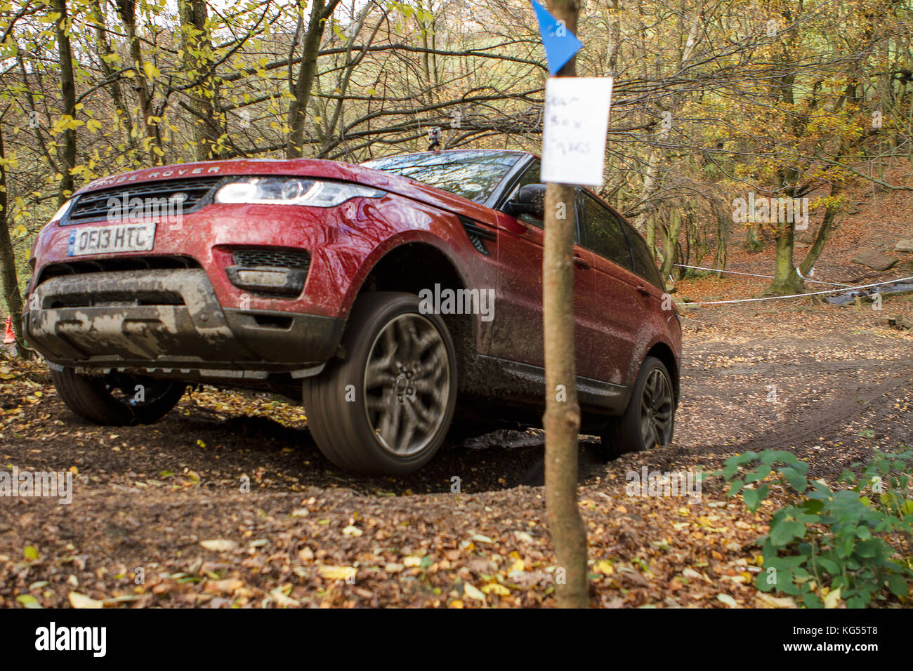 Range Rover Sport Off Roading Stock Photo - Alamy