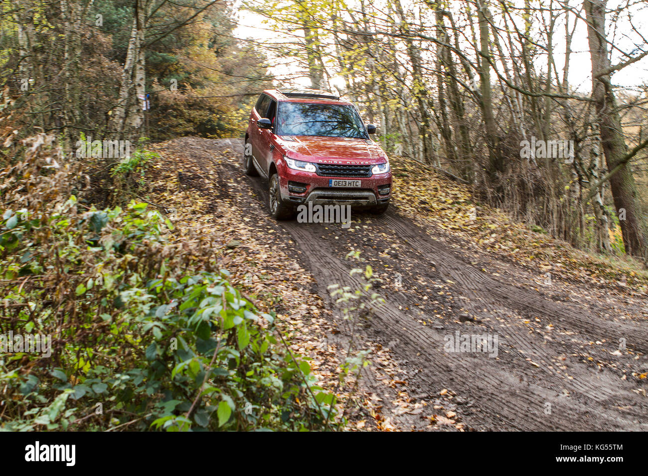 Range Rover Sport Off Roading Stock Photo - Alamy